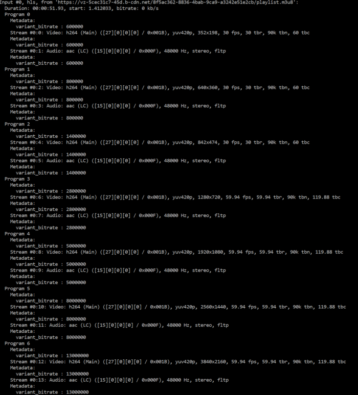 Testing the new Bunny.net video streaming service