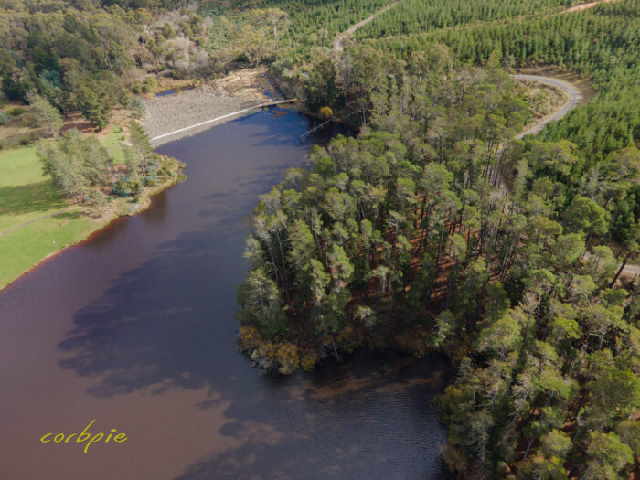St Georges Lake Creswick drone images